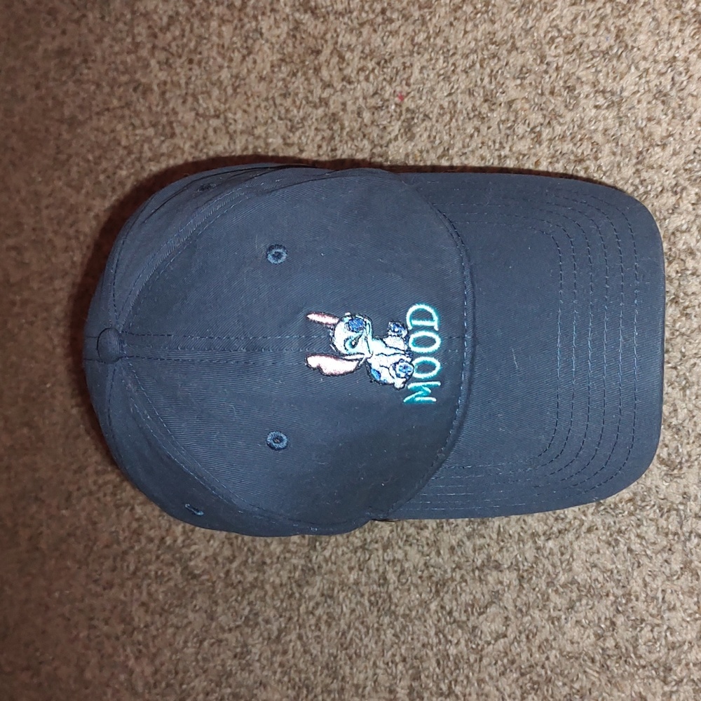 Disney Lilo And Stitch “Mood” Stitch Adjustable Hat N… - Gem